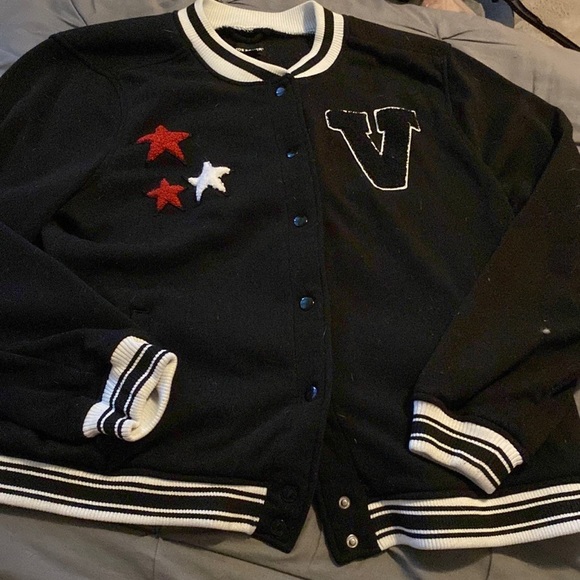 Jackets & Coats | Button Up Varsity Jacket | Poshmark